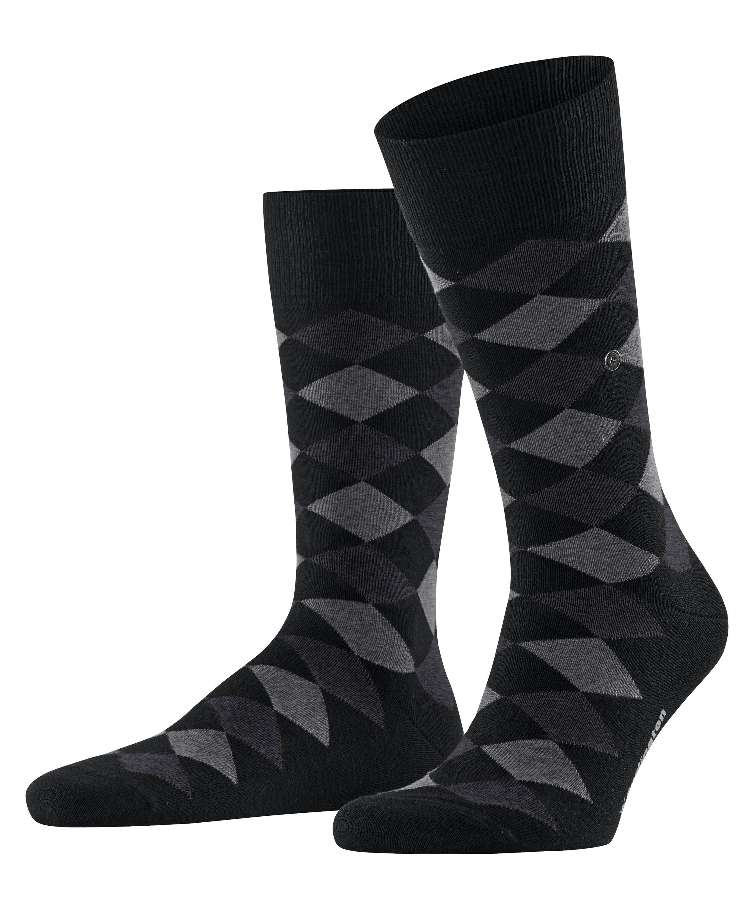 Burlington Socken Danny 1 Paar Mit Neu Interpretiertem Argyle Muster